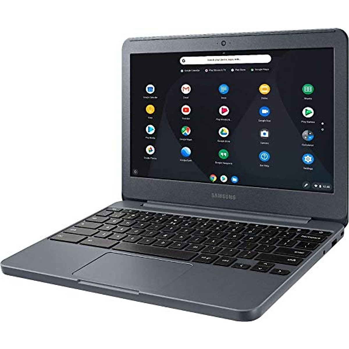 SAMSUNG Chromebook 3 11.6-inch HD WLED Intel Celeron 4GB 32GB eMMC Chrome OS Laptop (Charcoal)