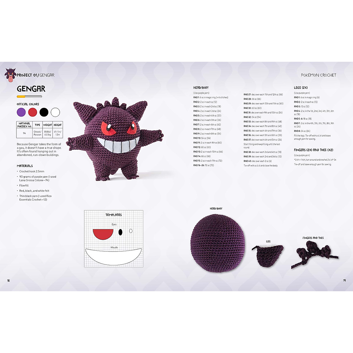 Pokémon Crochet: Bring your favorite Pokémon to life with 20 cute crochet patterns