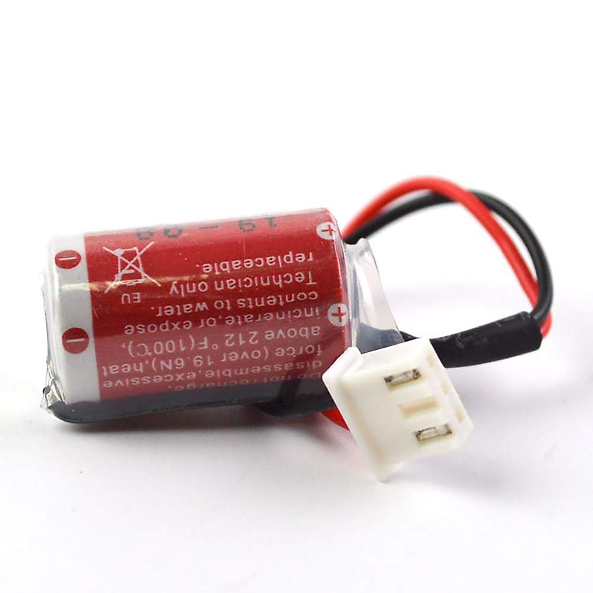 ILAVSUN PM-20BL ER3 for F940 PLC Touch Screen Backup Battery with Plug Replacement Lithium Battery 3.6V 1100MAH (4pack)