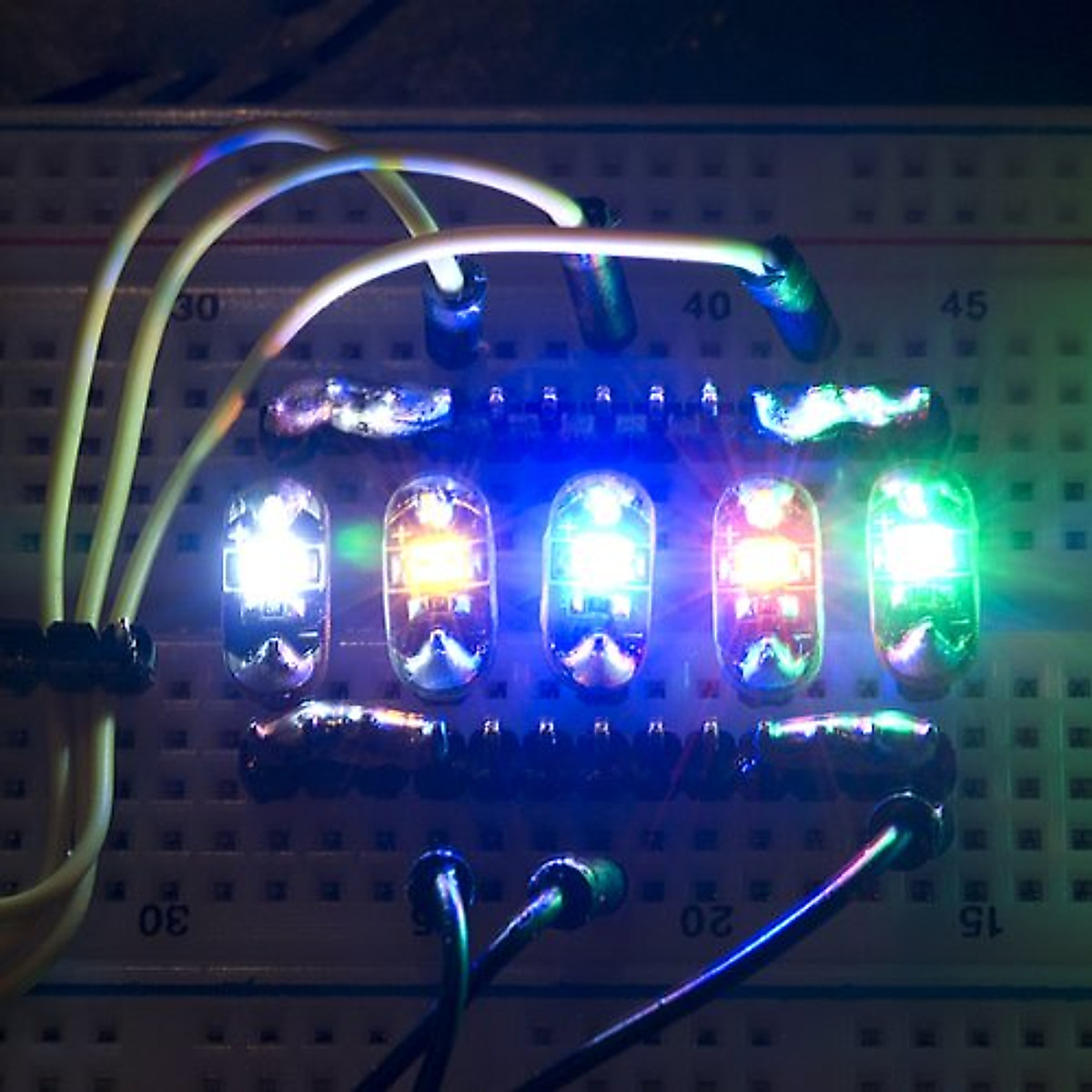 LilyPad LED White (5pcs)