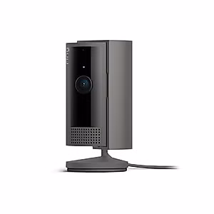 Ring Indoor Cam (newest model) — Home or business security in 1080p HD video, Charcoal