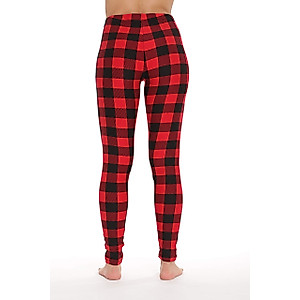 Just Love Leggings, Large, Buffalo Plaid