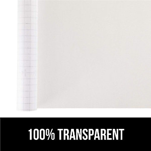 Gorilla Grip Peel and Stick Paper for Book Covers, Countertops, Drawers, Kitchen Cabinets, Shelves, and Crafts, Protective Easy Install Removable Vinyl Adhesive Liners, 11.8 INx10 FT Roll, Clear Matte