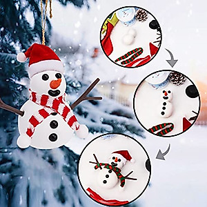 Build a Snowman Kit,Christmas Crafts for Kids,Christmas Stocking Stuffers -3Pack