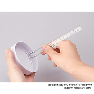 DESIGNPHIL 42266006 Multi Ruler, 11.8 inches (30 cm), Transparent