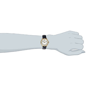 Timex Women’s T2N954 South Street Blue Croco Pattern Leather Strap Watch