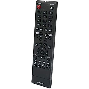NF033UD Replace Remote Control fit for Emerson Sylvania LCD TV LD190EM1 LD190EM2 LD260EM2 LD320EM2 RLD190EM1 RLD190EM2 LD190SS1 LD320SS2 LD190SS2 LD195SSX LD320SSX LD320SS2 A9DF1UH LD320SS1
