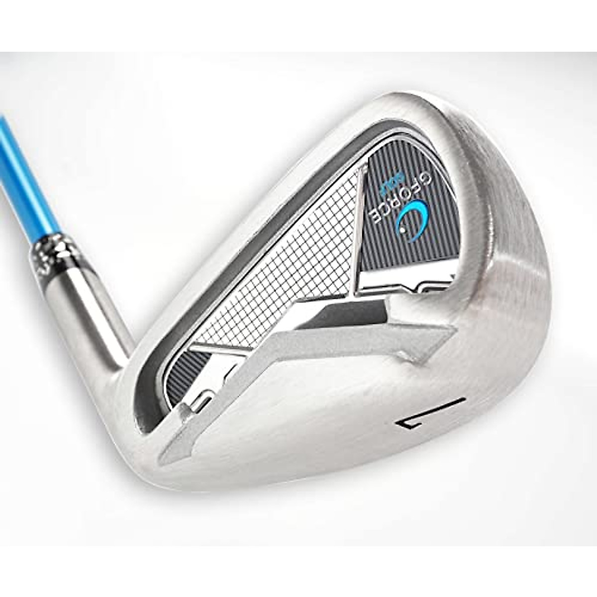 GForce Swing Trainer 7 Iron (Original) Used by Rory McIlroy, Super Flexible Shaft Training aid, Tempo, Rhythm, Transition, Timing (Right Hand)