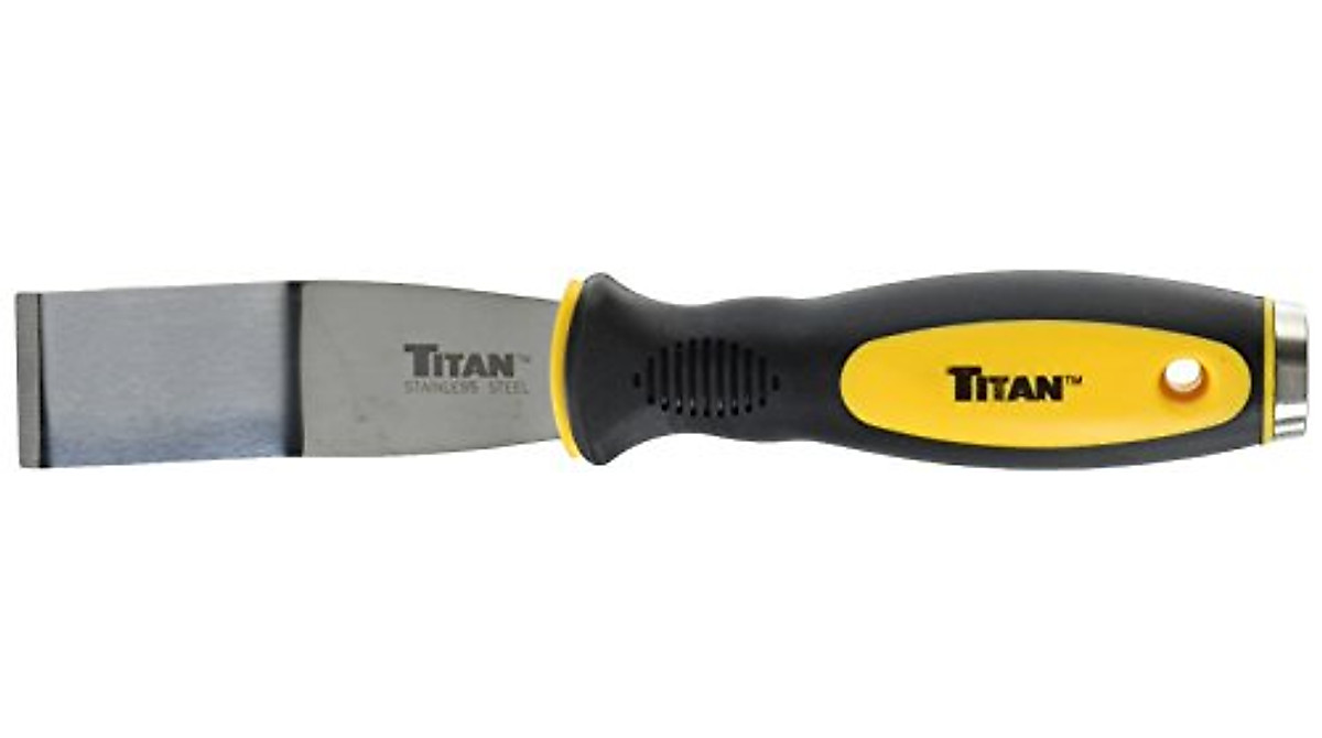 Titan 1-1/4" Offset Stainless Steel Scraper | Durable & Precise Tool