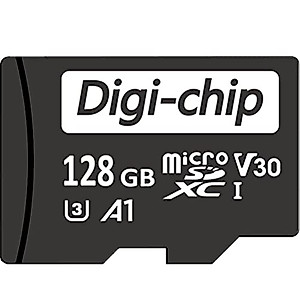 Digi-Chip 128GB Micro-SD Memory Card UHS-1 High Speed for Amazon Fire 7, Fire 7 Kids, Amazon Fire HD8, HD8 Kids, Fire HD10, Fire HD 10 Kids Tablet PC