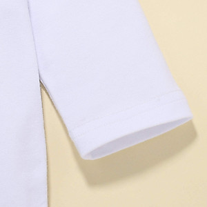 Baby Boy Girl Outfits Big Sister Little Brother Matching Set Bow top Pants Skirt (Big Sister, 2-3T)