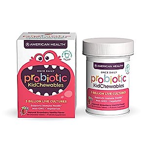 AMERICAN HEALTH Probiotic Kid Chewables, 30 Count