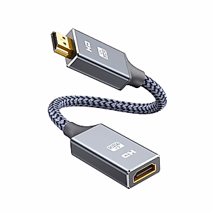 oldboytech HDMI Extension Cable 1FT, 4K HDMI Extender Male to Female Cable, Nylon Braided 2.0 hdmi Extender Cable Supports 3D, Full HD,2160p,Compatible with Roku Fire Stick,for PS4,for HDTV, Monitor