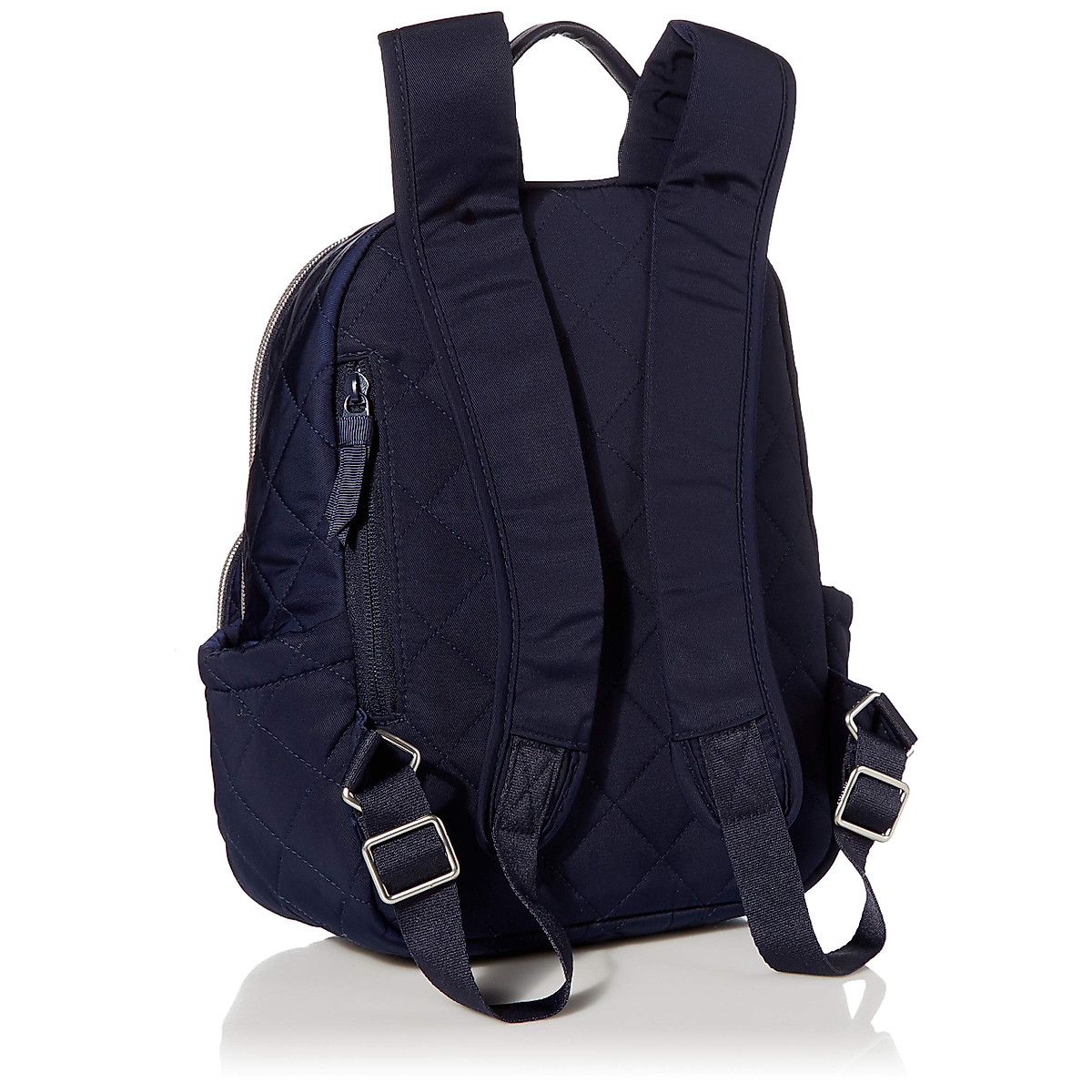 Vera Bradley Women's, Performance Twill Small Backpack, Classic Navy, One Size