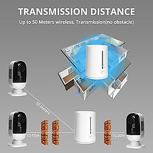 ARMIDO Outdoor Expandable Wireless Security Camera System 2PCS 3MP Wire Free Rechargeable Battery Powered Security Cameras 30ft Night Vision,PIR Motion Detection, 2-Way Audio (2-Cam Kit)