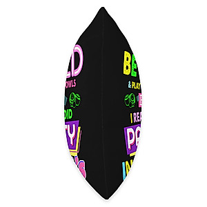 Lawn Bowls Outfit Idea For Women & Funny 90s Lawn Bowling Throw Pillow