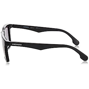 Carrera mens Carrera 5041/S Sunglasses, Black/Dark Gray Gradient, 56mm 16mm US