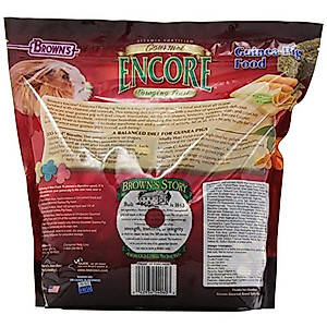 F.M.Brown'S Encore Gourmet Guinea Pig Food, 4 Lb