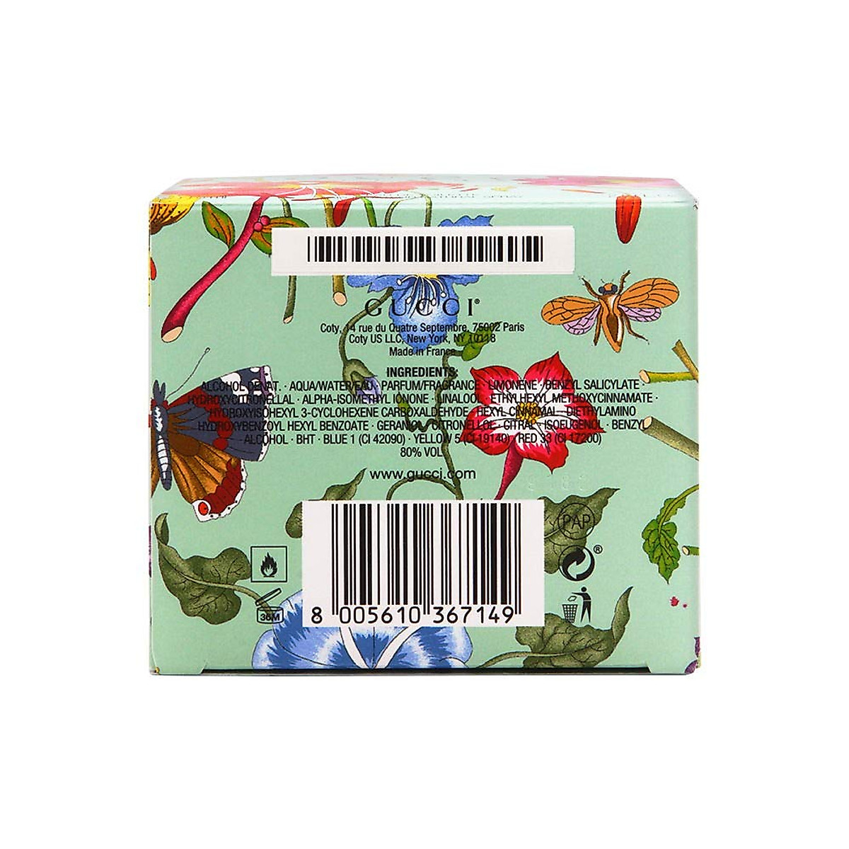 Gucci Flora 2.5 Ounce Eau de Toilette