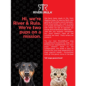 Horbäach Pet Multivitamins for Dogs & Cats | 120 Chewable Tablets | Health Support Supplement | Non-GMO, Gluten Free | by River & RULA