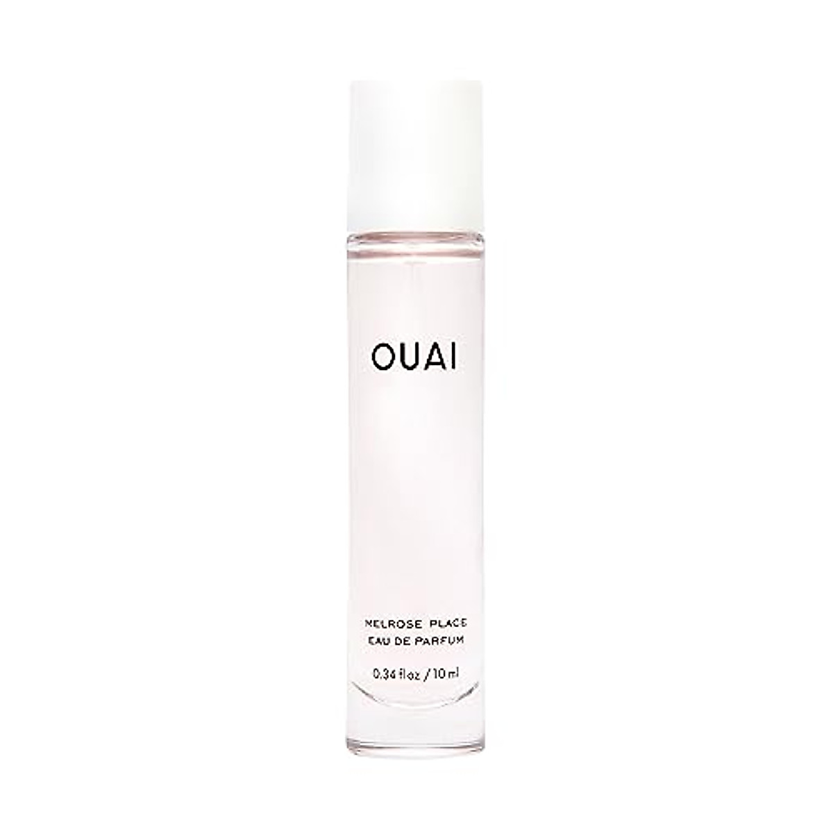 OUAI Melrose Place Eau de Parfum Travel Size - Elegant Womens Perfume for Everyday Wear - Fresh Floral Scent has Notes of Champagne, Bergamot & Rose with Delicate Hints of Cedarwood & Lychee (.34 Oz)
