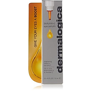 Dermalogica Biolumin-C Eye Serum (0.5 Fl Oz) Vitamin C Eye Serum - Brightens Eye Area, Reduces Appearance of Fine Lines and Wrinkles For Smooth Skin