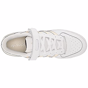 adidas Originals Women's Forum Low Sneaker, FTWR White/Ecru Tint/Gum 3, 11