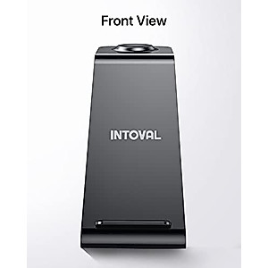 Intoval Wireless Charging Station, 3 in 1 Charger for Apple iPhone/iWatch/Airpods,iPhone 13,12,11 (Pro, Pro Max)/XS/XR/XS/X/8(Plus),iWatch 7/6/SE/5/4/3/2,Airpods Pro/3gen (A3,Black)