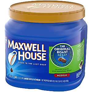 Maxwell House 04658 Coffee, Decaffeinated Ground Coffee, 29.3 oz Can