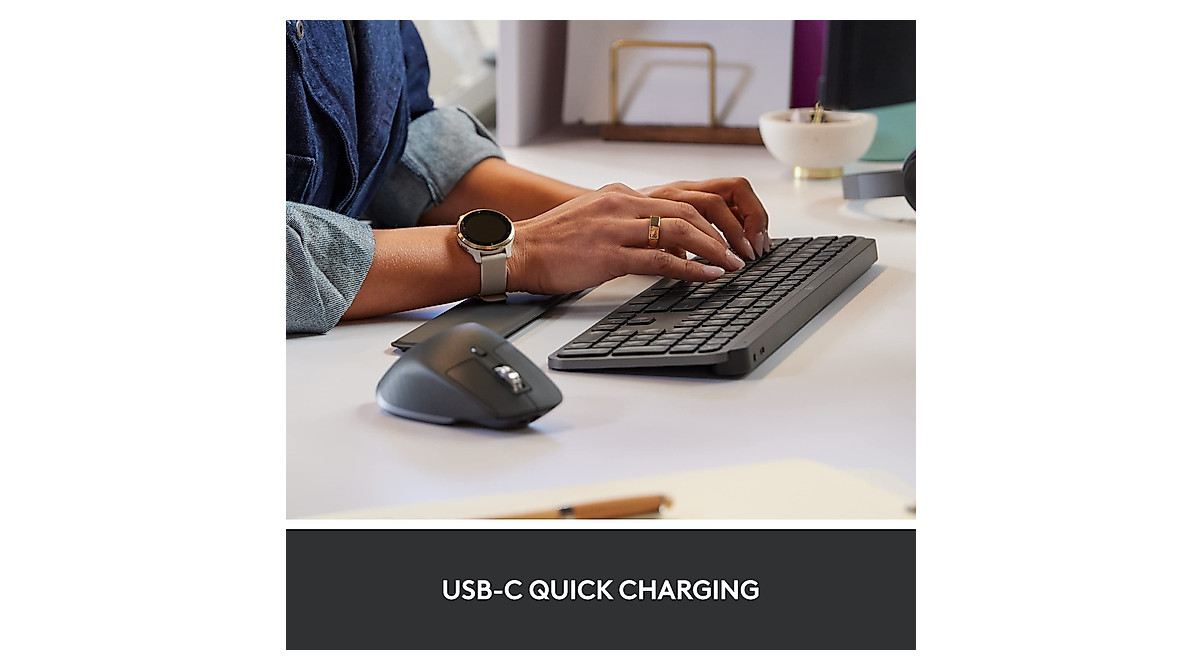 Logitech MX Keys Combo: Secure Wireless Keyboard & Mouse