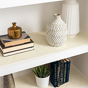 Veken Multi-Function Anti-Slip Pad, 1 x 10 Feet Rug Pad, Shelf Cabinet Liner, 12 in x 10 Ft Drawer Liners Non Adhesive, Non Slip Kitchen Cupboard Liner, Easy Install Storage Mat