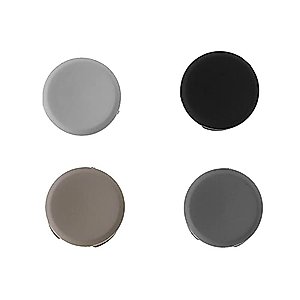 Circle Pad Button Analog Joystick Rocker Cap Thumb Stick Grip Cover for 2DS 3DS XL 3DS XL Controller Replacement Repair Part (Grey)