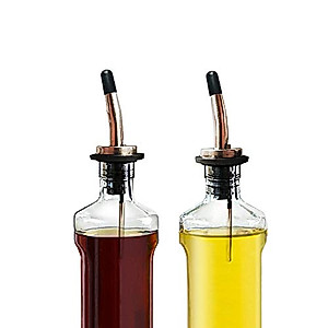 200Pcs liquor spout covers,Pourers Spouts Covers Dust Rubber Caps for Olive Oil Liquor Bottles (Black)