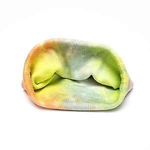 Twitch Beanie - Orange/Green Tie Dye