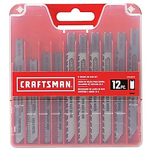 CRAFTSMAN Jigsaw Blades, U-Shank Set, 12-Piece (CMAJ2SET12)