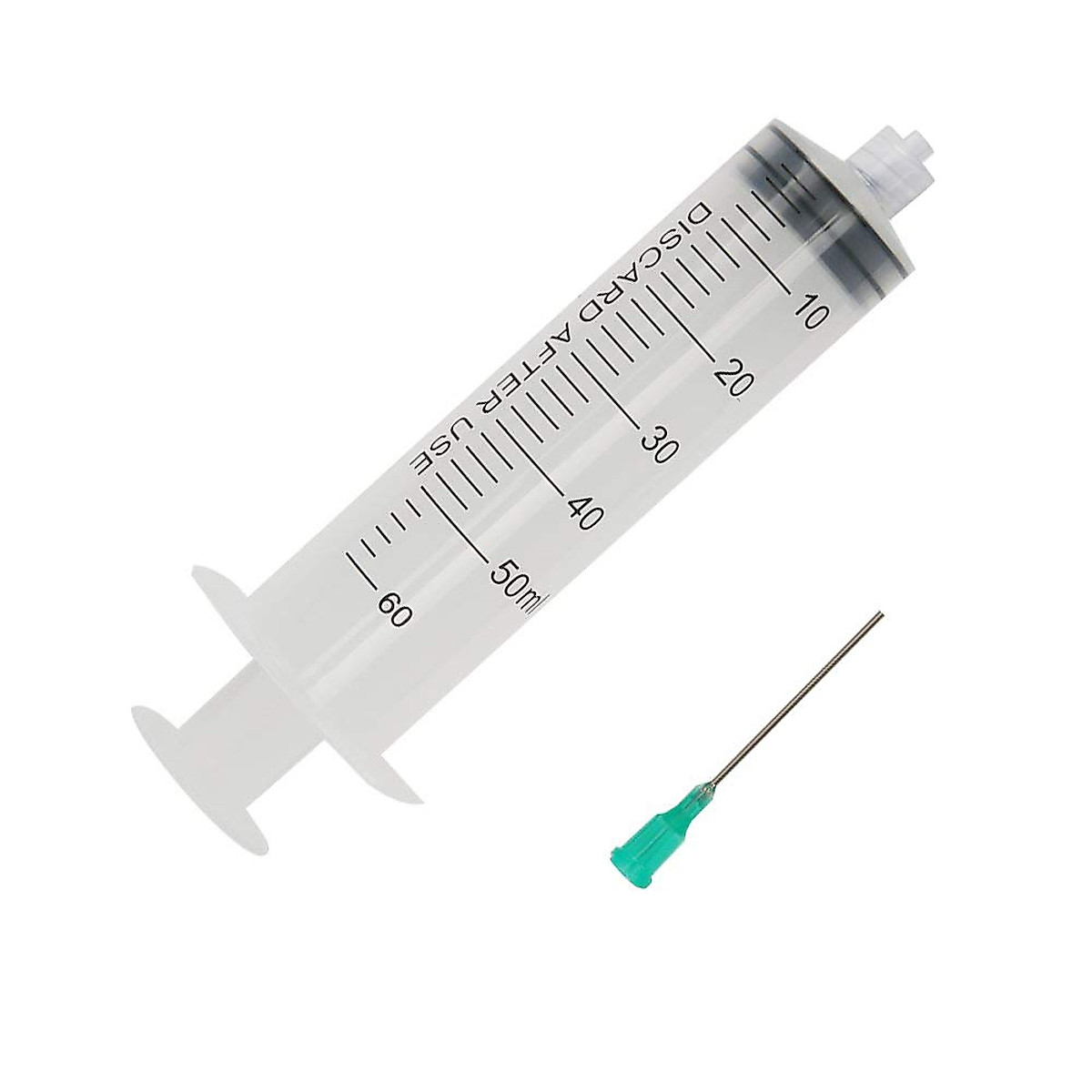 Shintop 60ml Syringes with 18Ga 1.5'' Blunt Tip Needles for E-Liquids,Oil or Glue Applicator(Pack of 10)