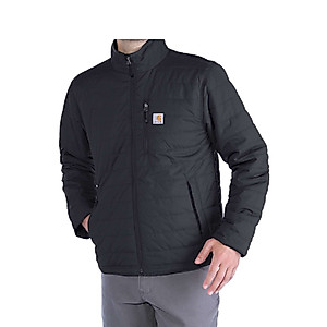 Carhartt mens Gilliam Jacket (Regular and Big & Tall Sizes) Outerwear, Black, Medium US
