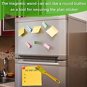 Dacefloy Magnetic Bingo Wand with Metal Ringed Chips for Counting School/Game Chips Plastic Markers Education STEM Tool for Students