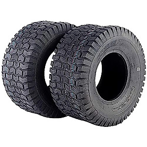 AutoForever 18x8.50-8 Tires Compatible with 4 Ply Lawn Mower Garden Tractor 18-8.50-8 Turf Master Tread