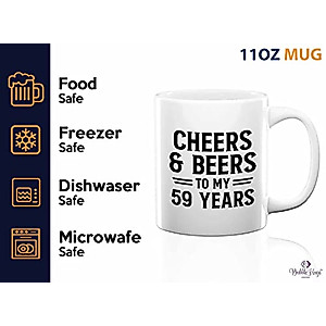 49 Birthday Gift Shot Glass 1.5oz Cheers Beers 49 Years - Gift for 49 Year Old Lady Gifts for Dad Papa Vintage Beer Day Brew Turning Old