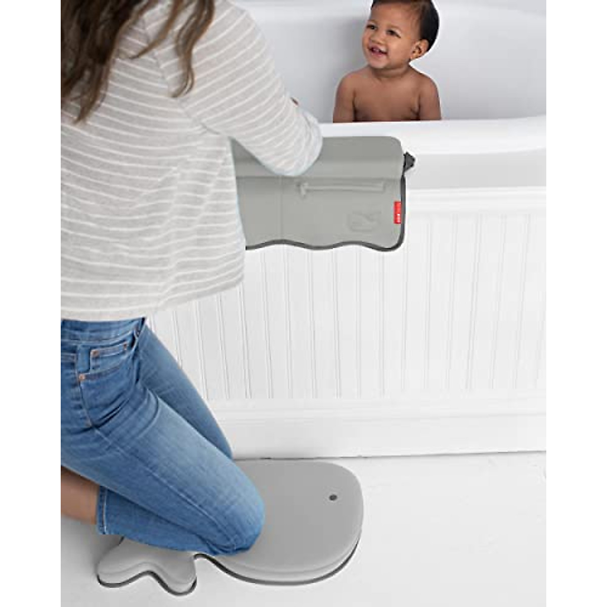 Skip Hop Moby Bath Kneeler, Grey