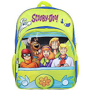 Bioworld Scooby Doo The Mystery Machine Design 16" Backpack Tote Bag