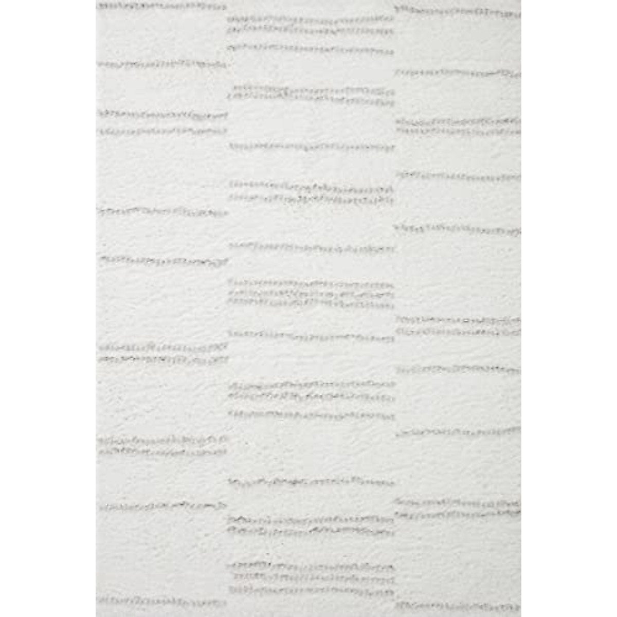 Loloi II Bliss Shag Collection BLS-02 White/Grey 5'-3" x 7'-6" Area Rug