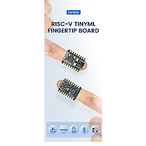 youyeetoo AIOT RISC-V Tiny Development Board, Sipeed M0sense LCD Strat Kit, Six-axis IMU/RGB LED/BLE/USB 2.0 FS (Bundle A)