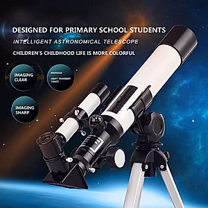 Astronomical Telescope for Kids- Professional Stargazing HD Refractor Telescope 400mm Focal Length, High Magnification Astronomical Telescope to Observe Deep Space Stargazing for Kids Beginners…