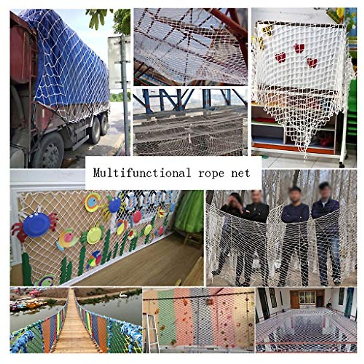 MAGFYLY Banister Guard net Cat Safety Net, Child and Baby Anti-Fall Net, Safe Railway Net, Car Net, Balcony, Stairs, Railing, Fence, Terrace (Size : 26M(720ft))