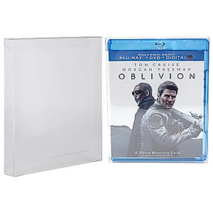 Viturio Protector Cases Compatible with BLU-RAY w J-Card, Steelbooks, PS3, PS4, Xbox ONE (10 Pack)