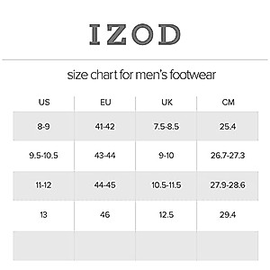 IZOD Men's Memory Foam Slipper, Classic Two-Tone Moccasin, (X-Large / 11-12, Tan)