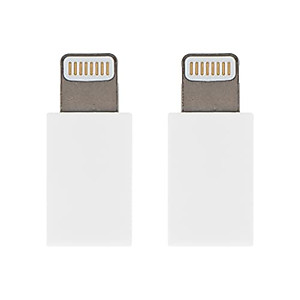 VisionTek Micro USB to Lightning Adapter – 2 Pack – MFi Certified Adapter for iPhone, Ipad, iPod and AirPods. Compatible with iPhone 12/12 Pro/12 Pro Max/XS/XS Max and Airpods/AirPods Pro