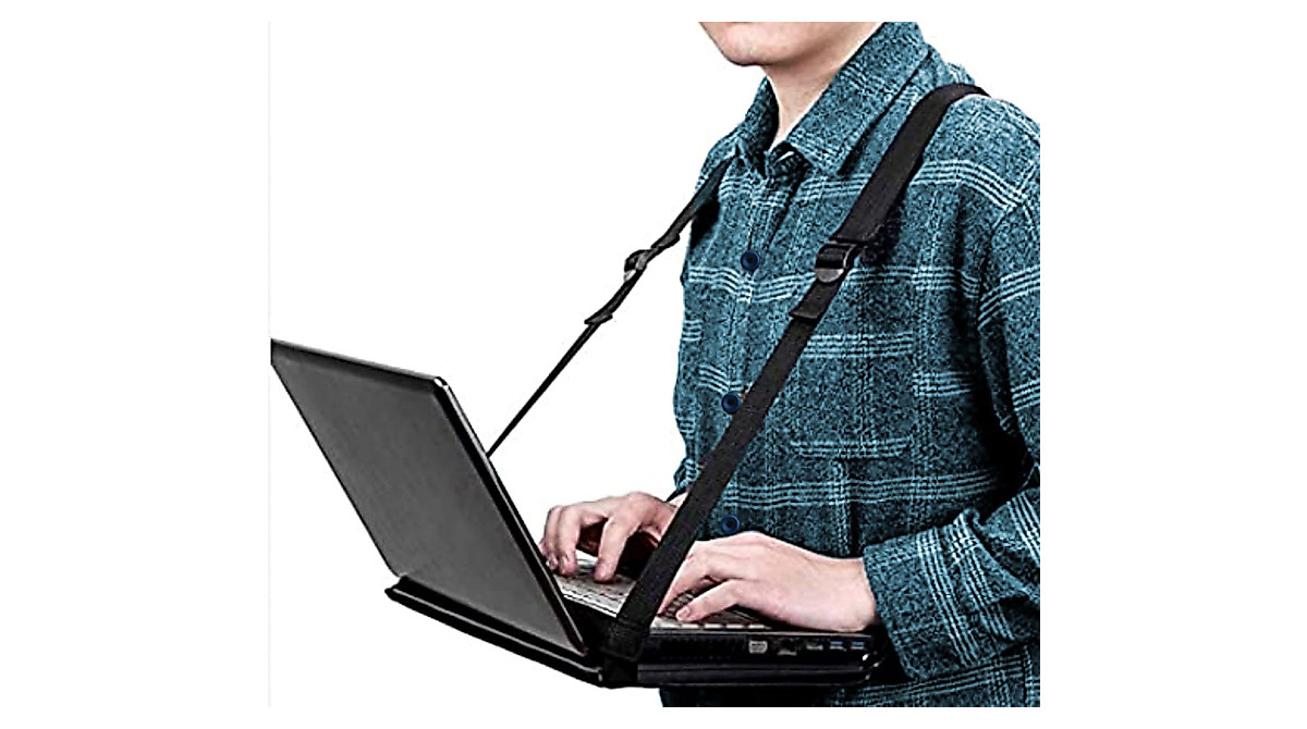 Walking Desk Mobile Laptop Harness – Stay Active & Productive on the Go